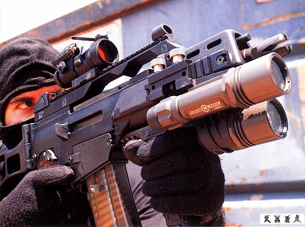 军事丨德国HK推出最新G36突击步枪，采用全息衍射瞄准镜就是帅-搜狐大视野-搜狐新闻