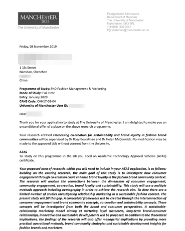 【PhD申请】曼大博士offer，他的研究计划是如何写的？_英国