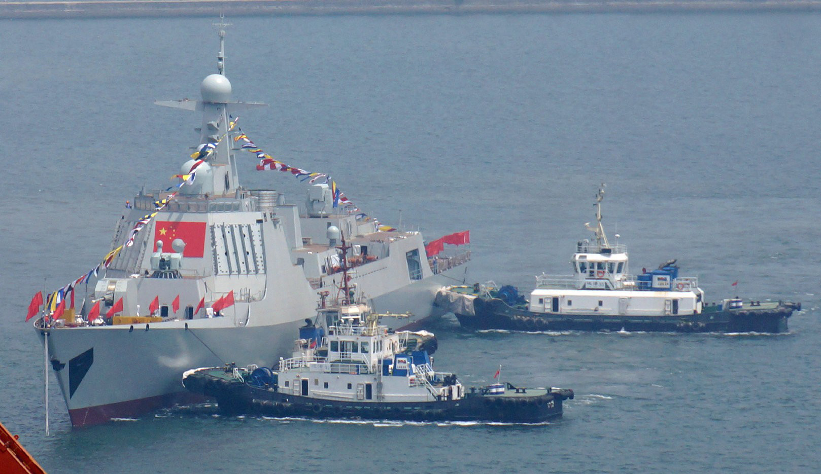 052D驱逐舰：梦寐以求的王牌战舰，如今已下水23艘-搜狐大视野-搜狐新闻