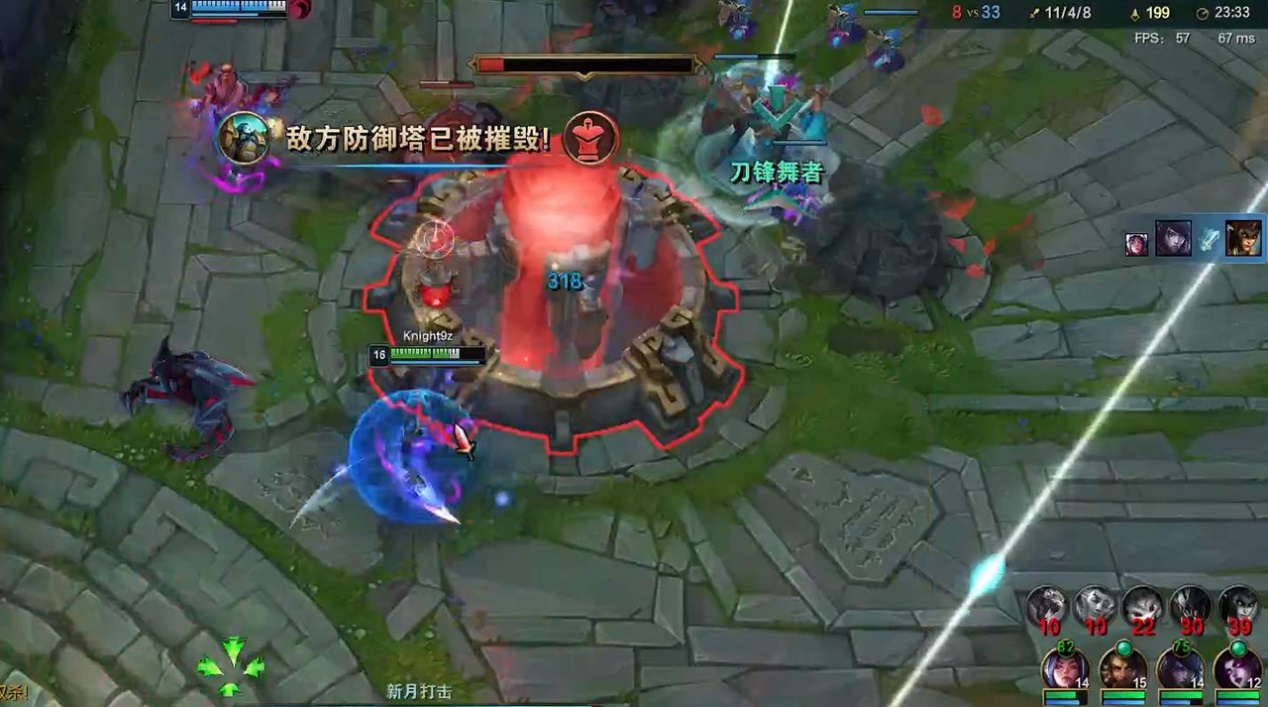 LOL: Knight国服登顶，第一分数超第二近百分，有一点更恐怖!_对局