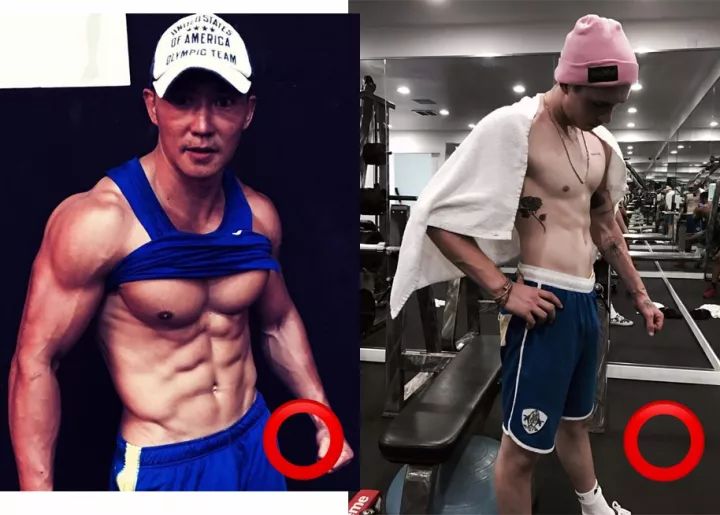 鹿晗的肌肉是 P 的？原来好看的肌肉照都是这么拍出来的！_身材