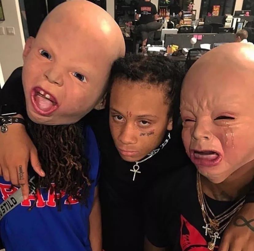 全面认识，世界上最丑的Rapper，Trippie Redd。_ine