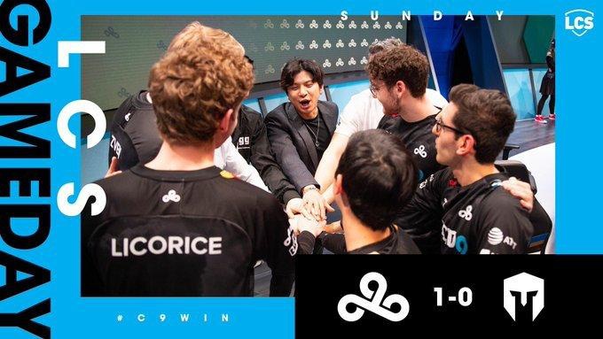 C9强势登顶积分榜，自封世界最强战队，声称LPL无法改变这个事实_赛区