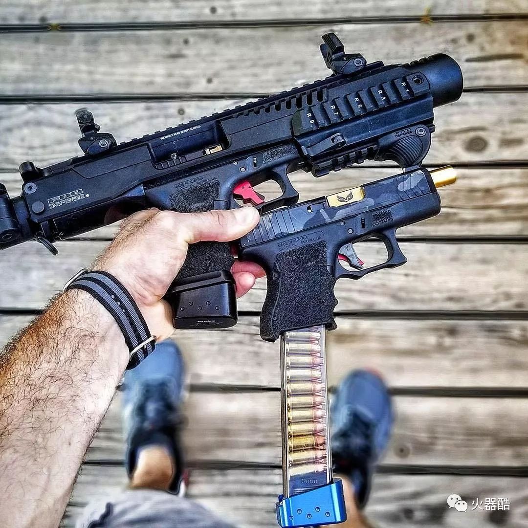 【个人防卫利器】FAB defense公司KPOS手枪卡宾转换套件_射击