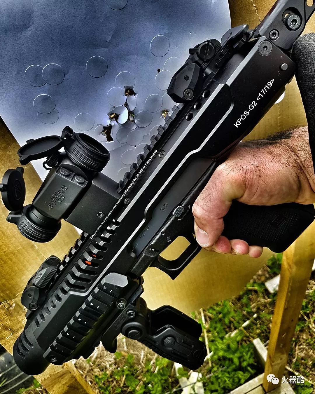 【个人防卫利器】FAB defense公司KPOS手枪卡宾转换套件_射击