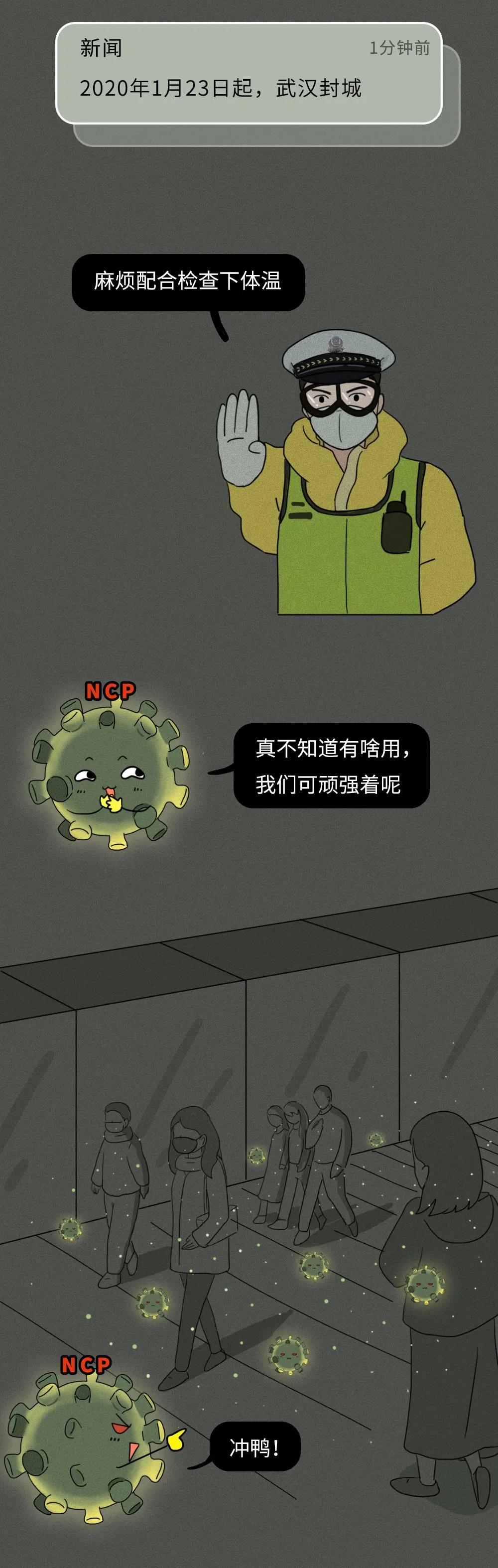 漫画：假如新冠病毒有思想，它会想些什么？-搜狐大视野-搜狐新闻