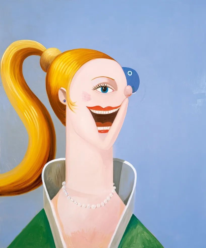 对人造事物的现实表现——George Condo_乔治·康多