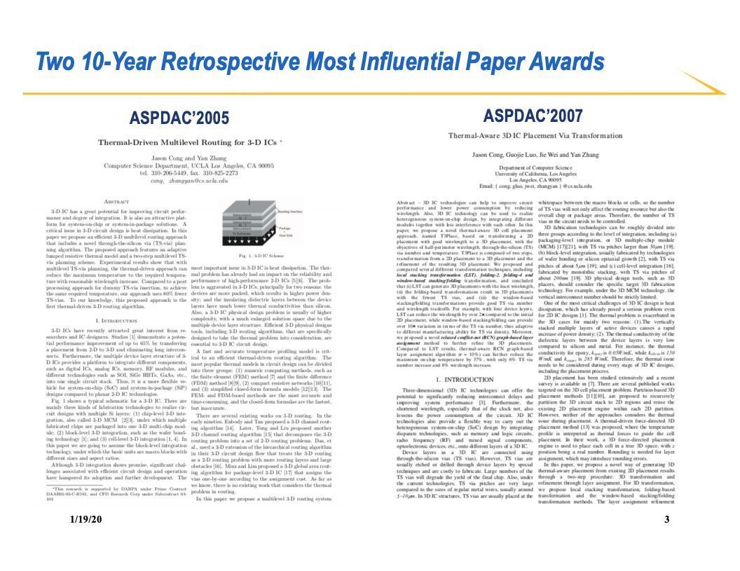 丛京生院士：可定制计算的设计自动化 | ASP-DAC 2020 主旨演讲_研究