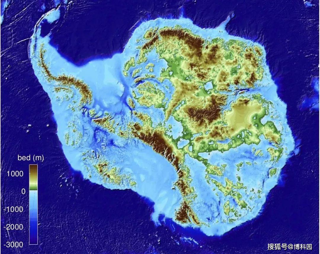 迄今为止最精确，南极冰盖下，陆地等高线地图出炉！_冰川