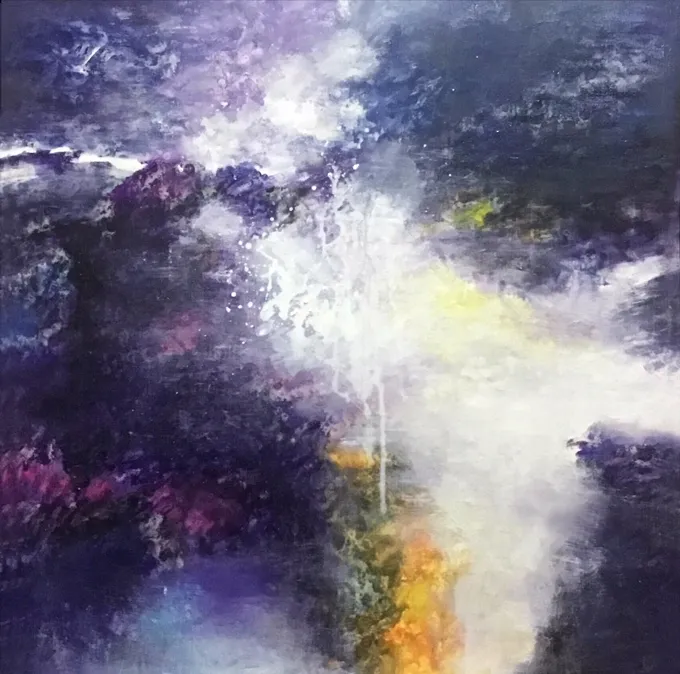 意象造型，艺术家罗若娜的绘画作品 - 女性艺术家网