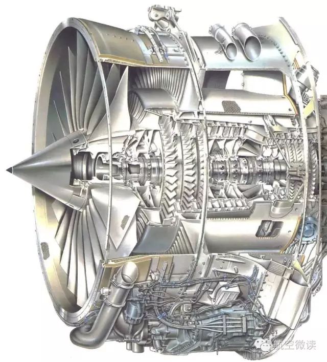 技术之美：罗罗航空发动机剖面高清图_搜狐汽车_搜狐网