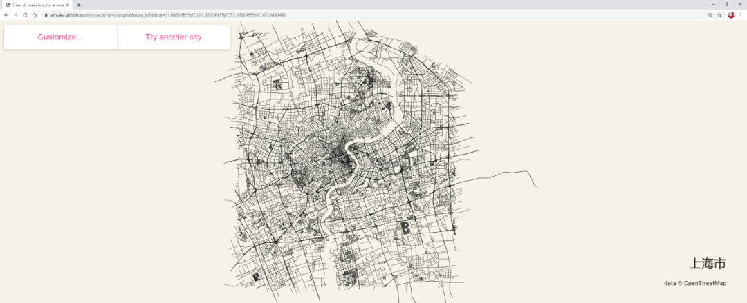 #神奇工具#3分钟搞定一张精美的地图海报_anvaka