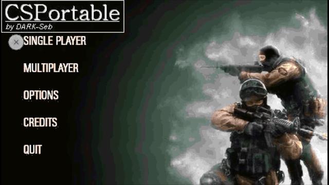 PSP掌机版《反恐精英CS》你们有没有玩过PSP版的反恐精英_游戏