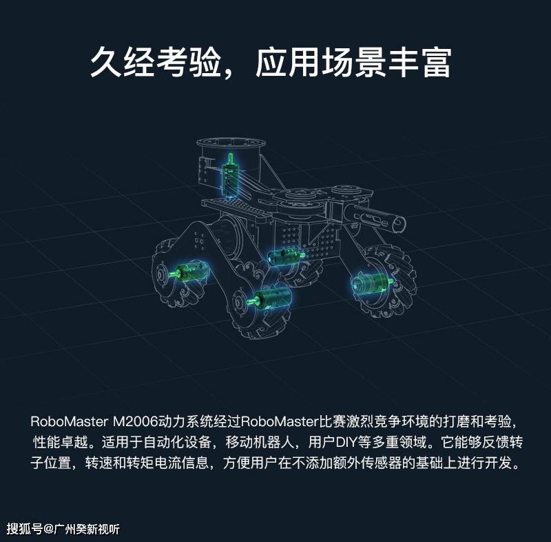 DJI 大疆RoboMaster M2006 P36 直流无刷减速电机及电调配件
