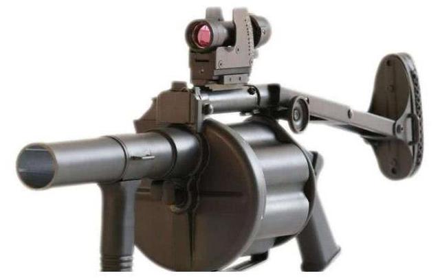 军武世界：士兵手中的速射小炮，MGL40毫米榴弹发射器_米尔科姆