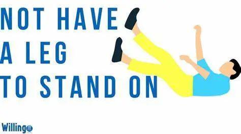 have a leg up 是“抬起一条腿”的意思吗？_only