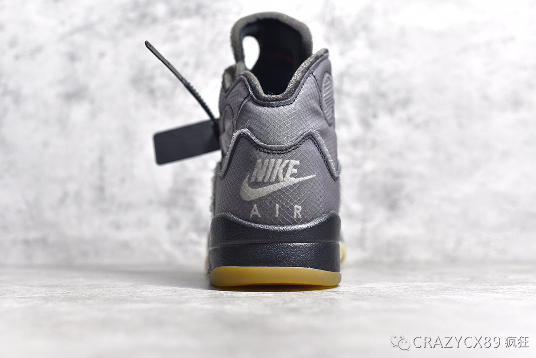 AJ5 Black Muslin Fire Red 黑蝉翼 Off White x Air Jordan 5 Retro SP 测评_搜狐汽车_搜狐网