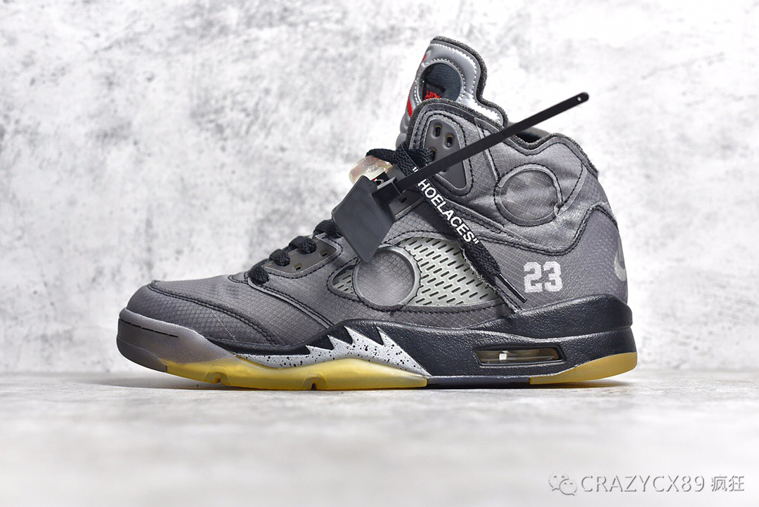 AJ5 Black Muslin Fire Red 黑蝉翼 Off White x Air Jordan 5 Retro SP 测评_搜狐汽车_搜狐网