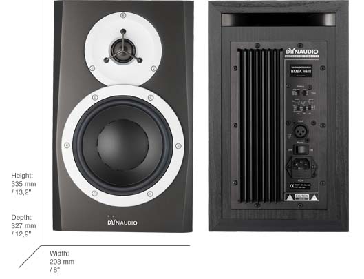 Dynaudio 丹拿 BM6 mkIII 7寸监听音箱_搜狐汽车_搜狐网