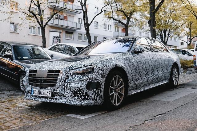 全新一代奔驰S级W223最新谍照 座椅造型曝光_搜狐汽车_搜狐网