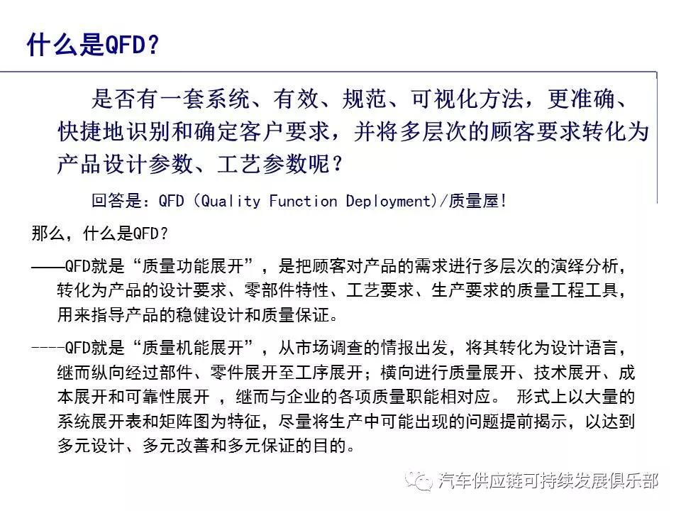 QFD:质量功能展开（完整版）_搜狐汽车_搜狐网