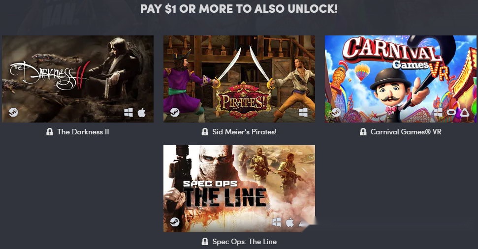 Humble Bundle上线2K慈善包 花小钱购入超多游戏-搜狐大视野-搜狐新闻