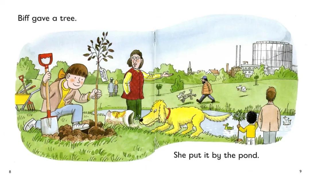 伴读 | 牛津树【2-9】New Trees _Dad