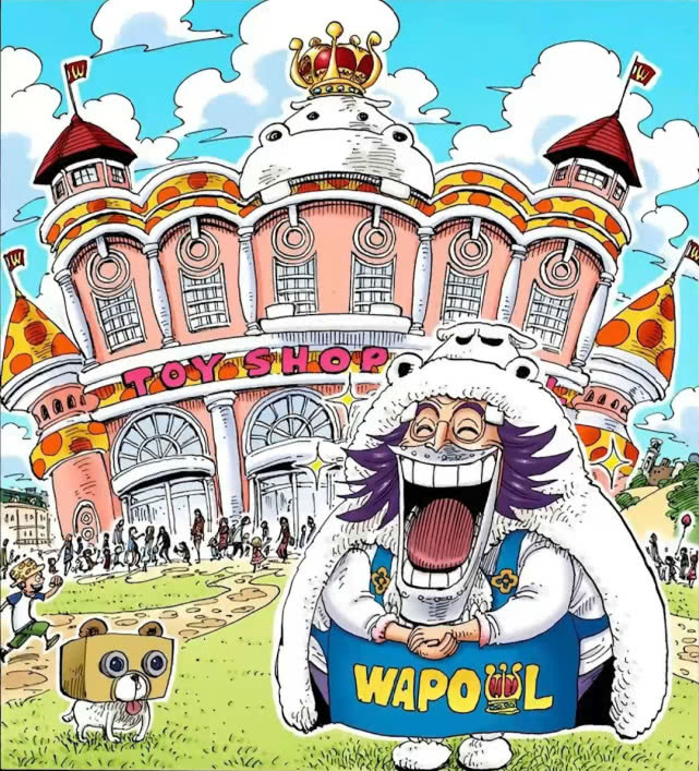 海贼王扉页故事：邪恶黑暗磁鼓国王瓦波尔的再次崛起！_瓦尔波