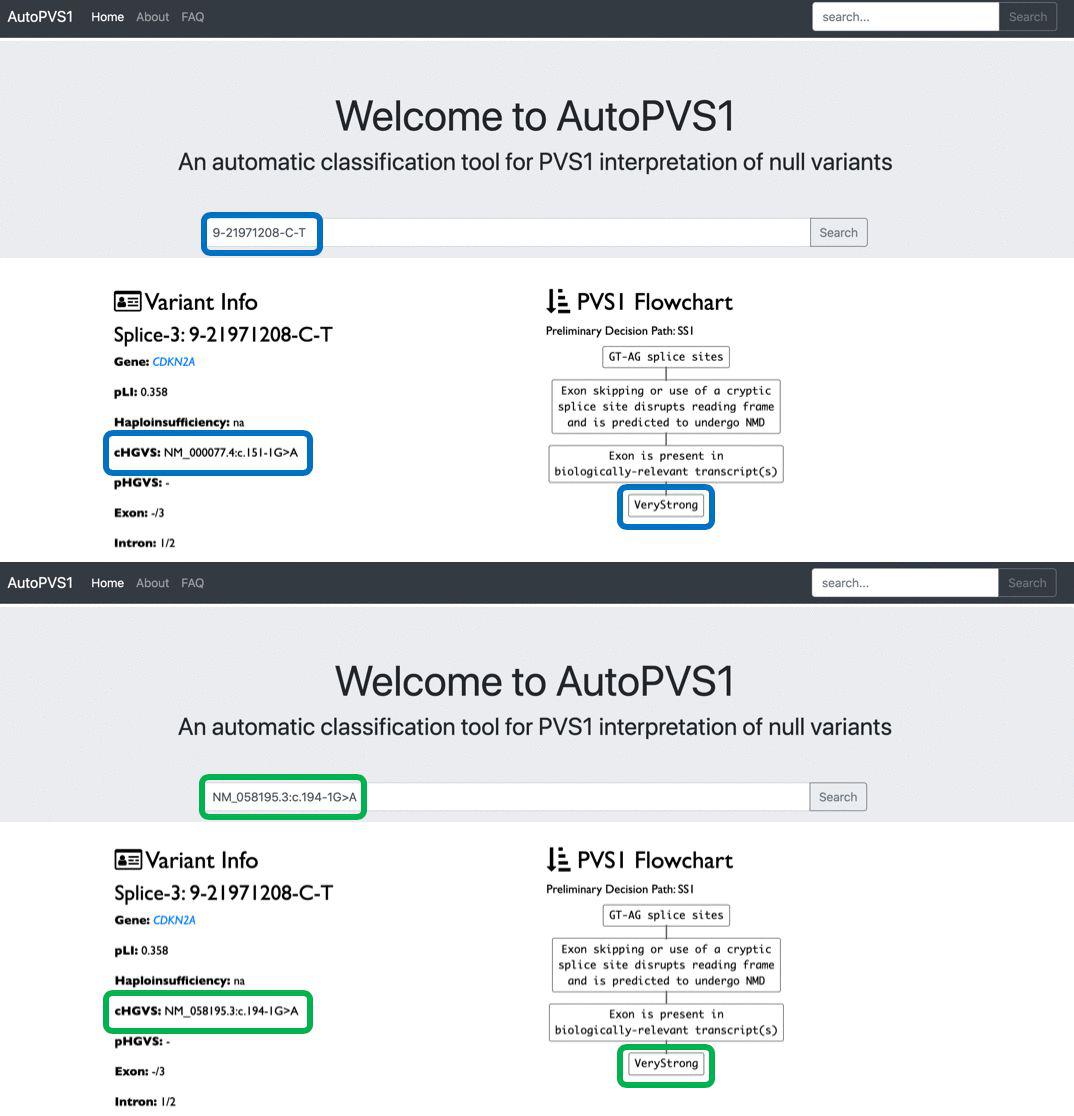 好消息！华大基因发布自动化PVS1解读工具AutoPVS1_变异