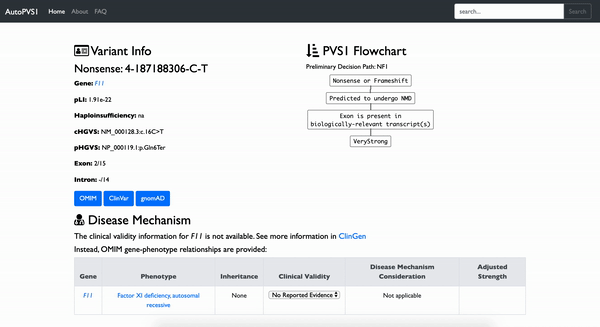 好消息！华大基因发布自动化PVS1解读工具AutoPVS1_变异