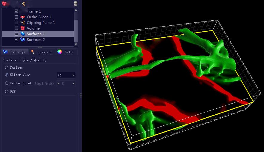 免费3D/4D显微图像查看神器分享！_Imaris