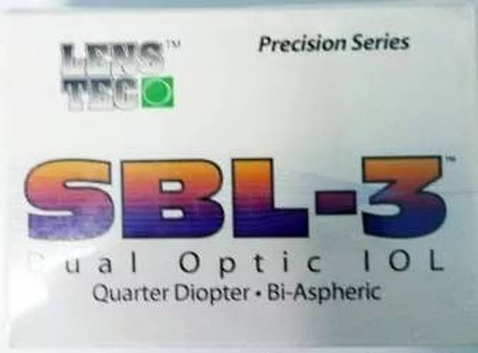 区域折射型多焦人工晶体（SBL-3）—具有“调节”功能性的人工晶体