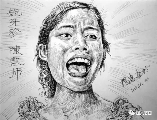 名人钢笔素描，西游记都上了，还有老毕 丫蛋...._手机搜狐网