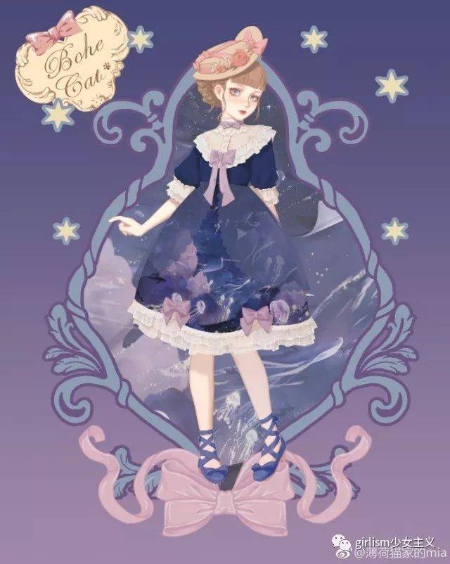 lolita动漫 洋装-千图网