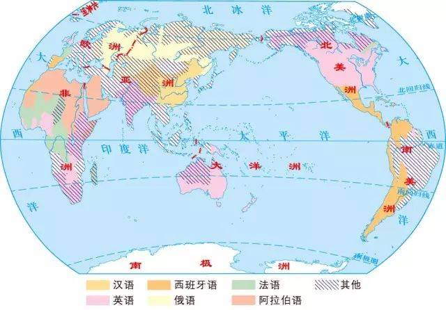 世界语言分布图高清,七大语系,语言分布图简笔画_大山谷图库