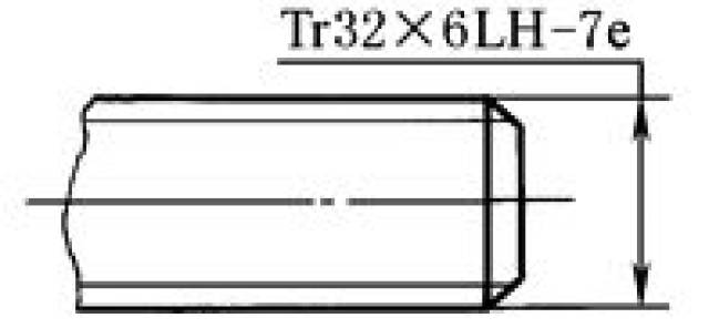 Tr36×6梯形螺纹-千图网