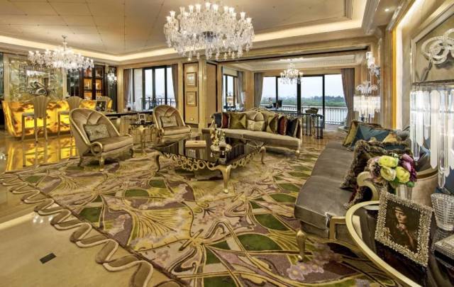 别墅大平层图片欣赏,680大平层户型图,大平层豪宅效果图(第7页)_大山谷图库