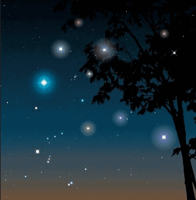 闪闪的星星动图,星星动图,星星动图gif_大山谷图库