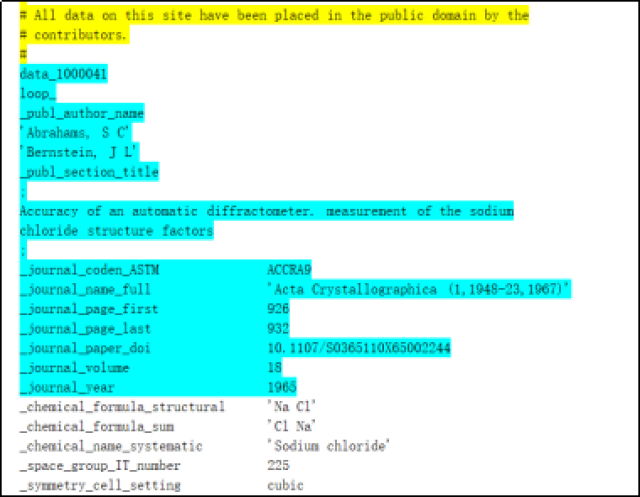 技术专栏：一篇文章搞懂晶体学信息文件CIF及其获取方法_Rasmal