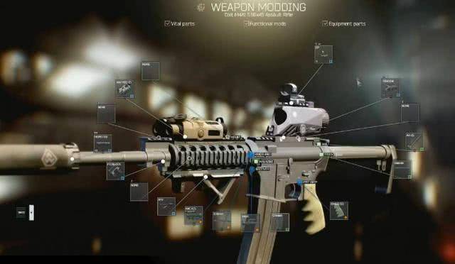 m4a1设计图尺寸-千图网