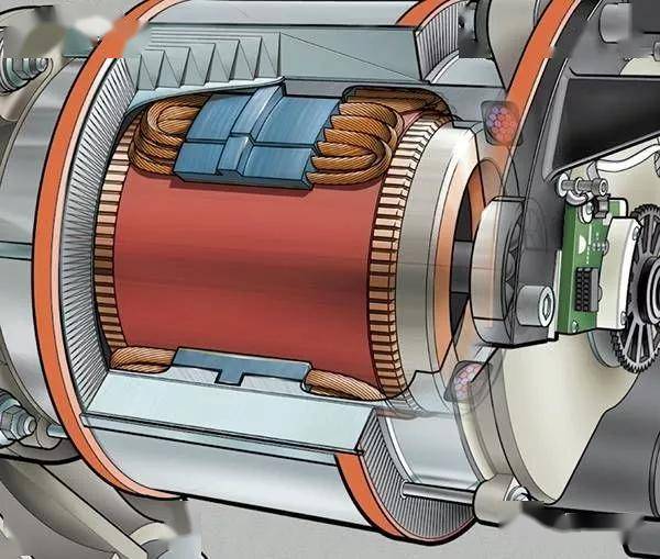 电动汽车和驱动电机高清爆炸图鉴赏_e-motor
