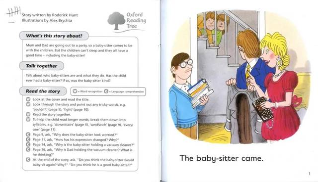 伴读 | 牛津树【2-26】The Baby-sitter _手机搜狐网